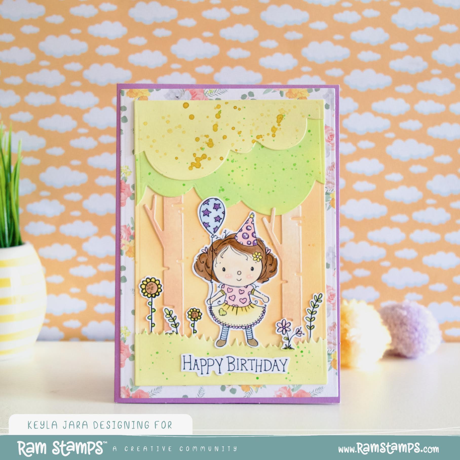 'Happy Birthday Creator - Characters' Digital Stamp – Rachelle Anne ...
