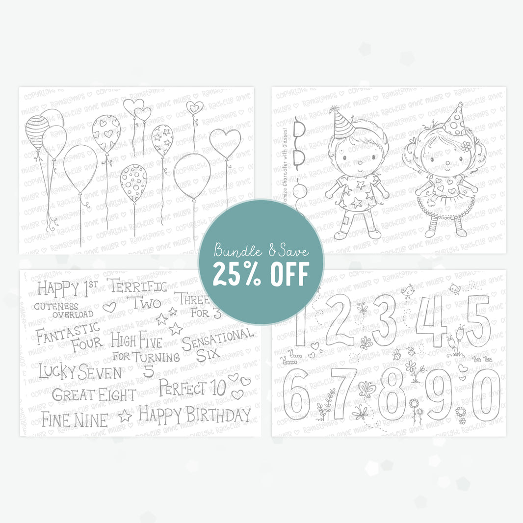 Rachelle Anne Miller Digital Stamps, Art Prints, and Birthday Cards ...