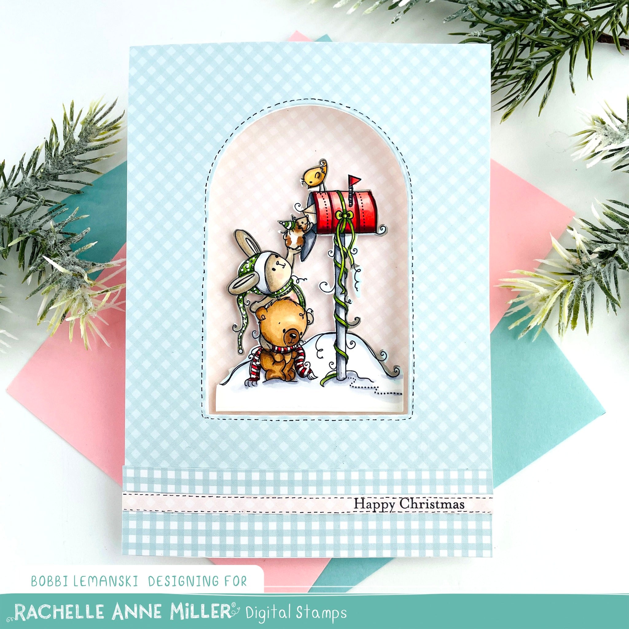'Letter to Santa' Christmas Digital Stamp – Rachelle Anne Miller ...