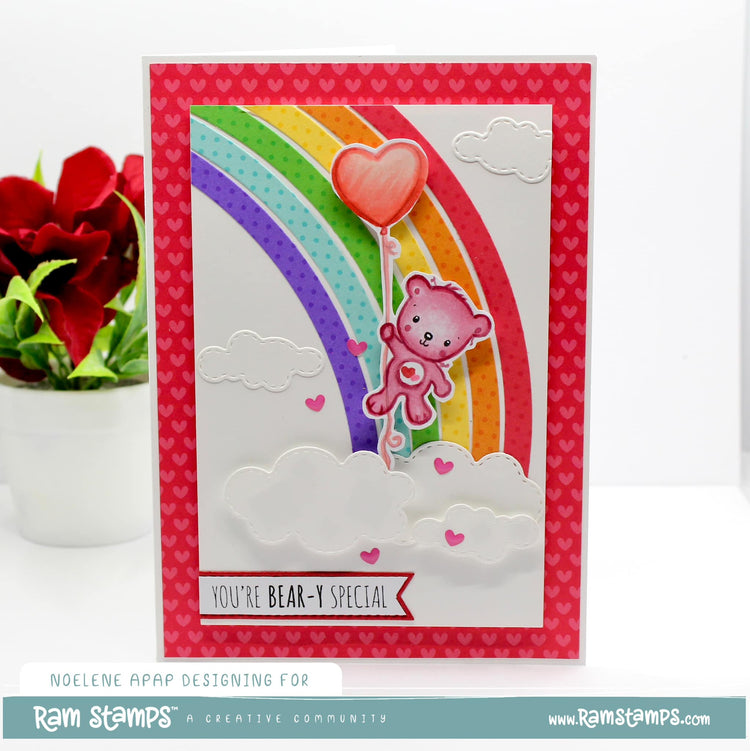 'Animal Valentines - Bear' Digital Stamp – Rachelle Anne Miller ...