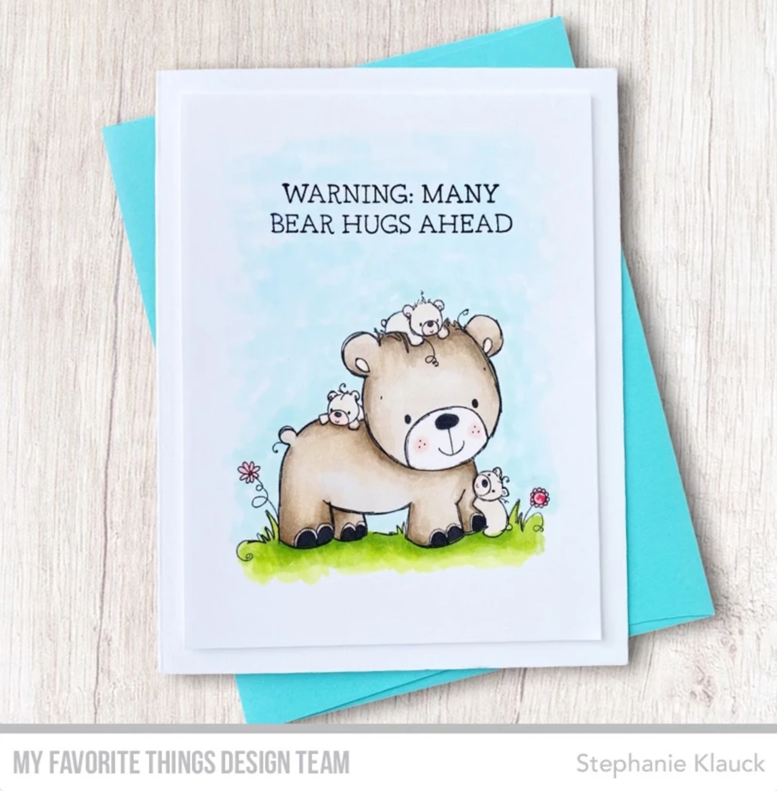 'Mummy Bear' Digital Stamp – Rachelle Anne Miller Creative Studios