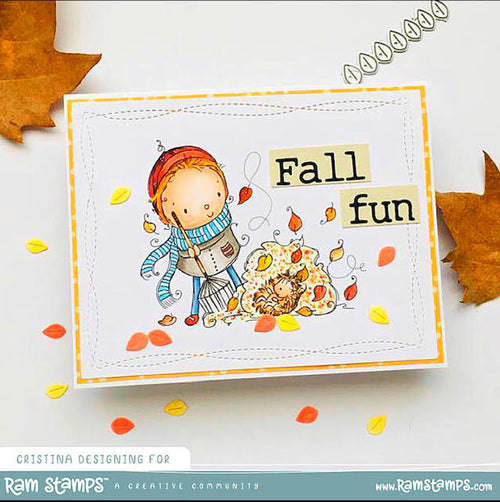 'Fall Fun' Digital Stamp – Rachelle Anne Miller Creative Studios