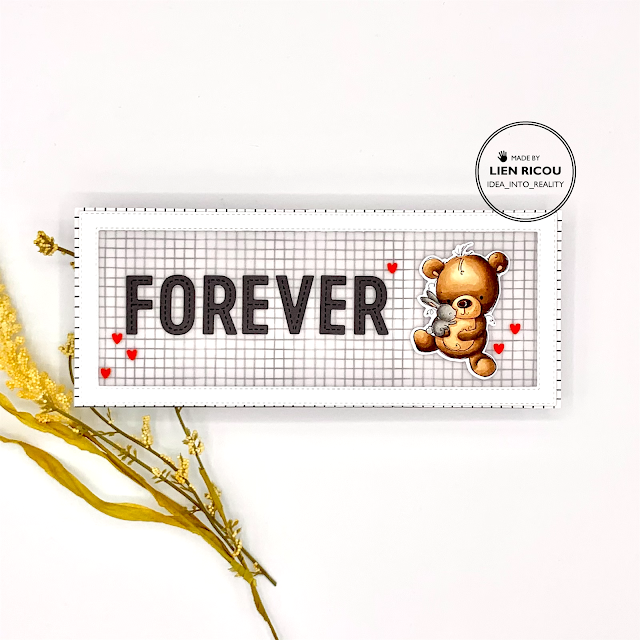 'Bear & Bunny' Digital Stamp – Rachelle Anne Miller Creative Studios